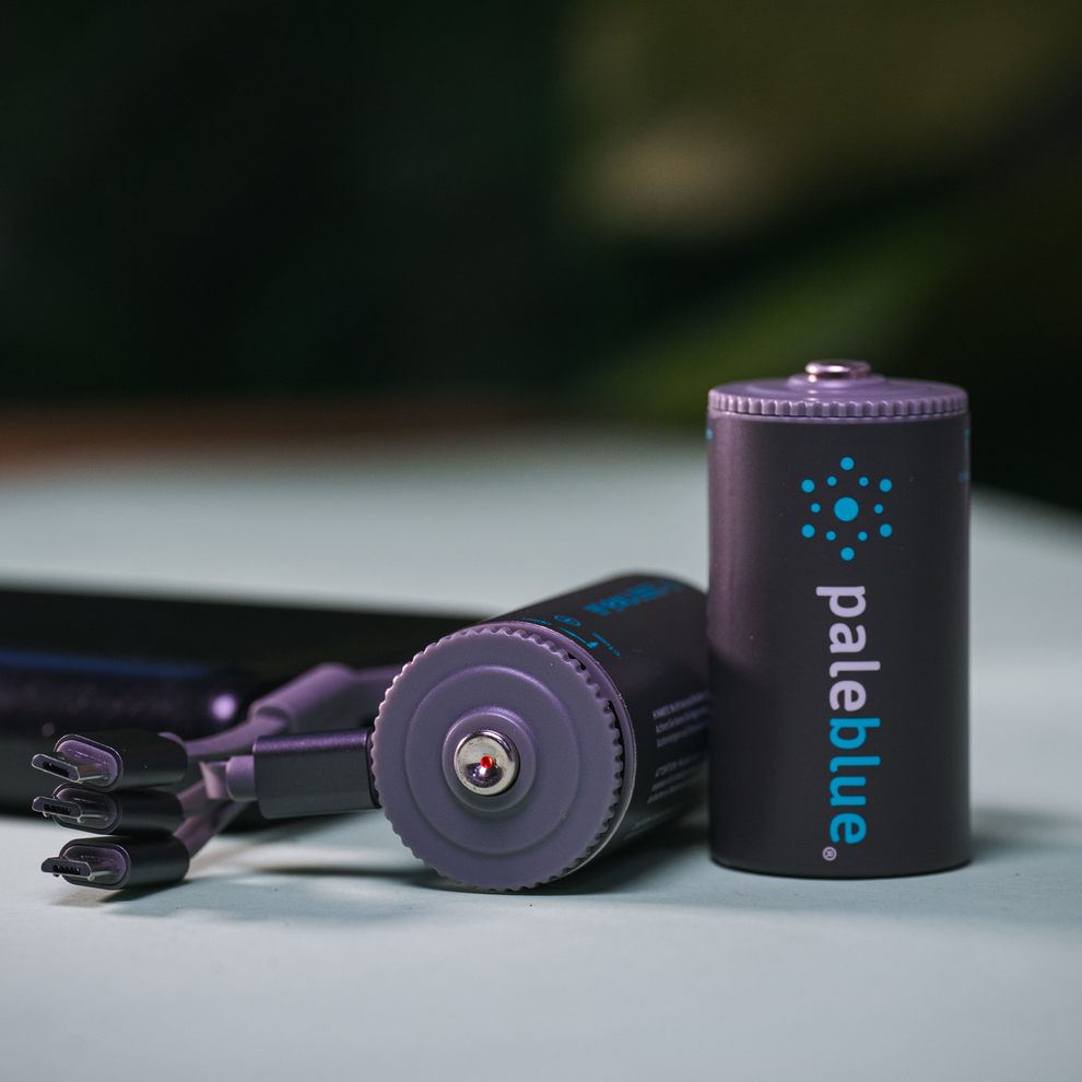PALE BLUE D-CELL BATTERY – Earthwyre