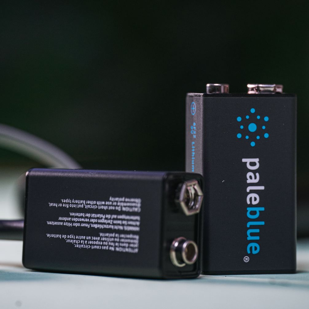 PALE BLUE 9V BATTERY – Earthwyre